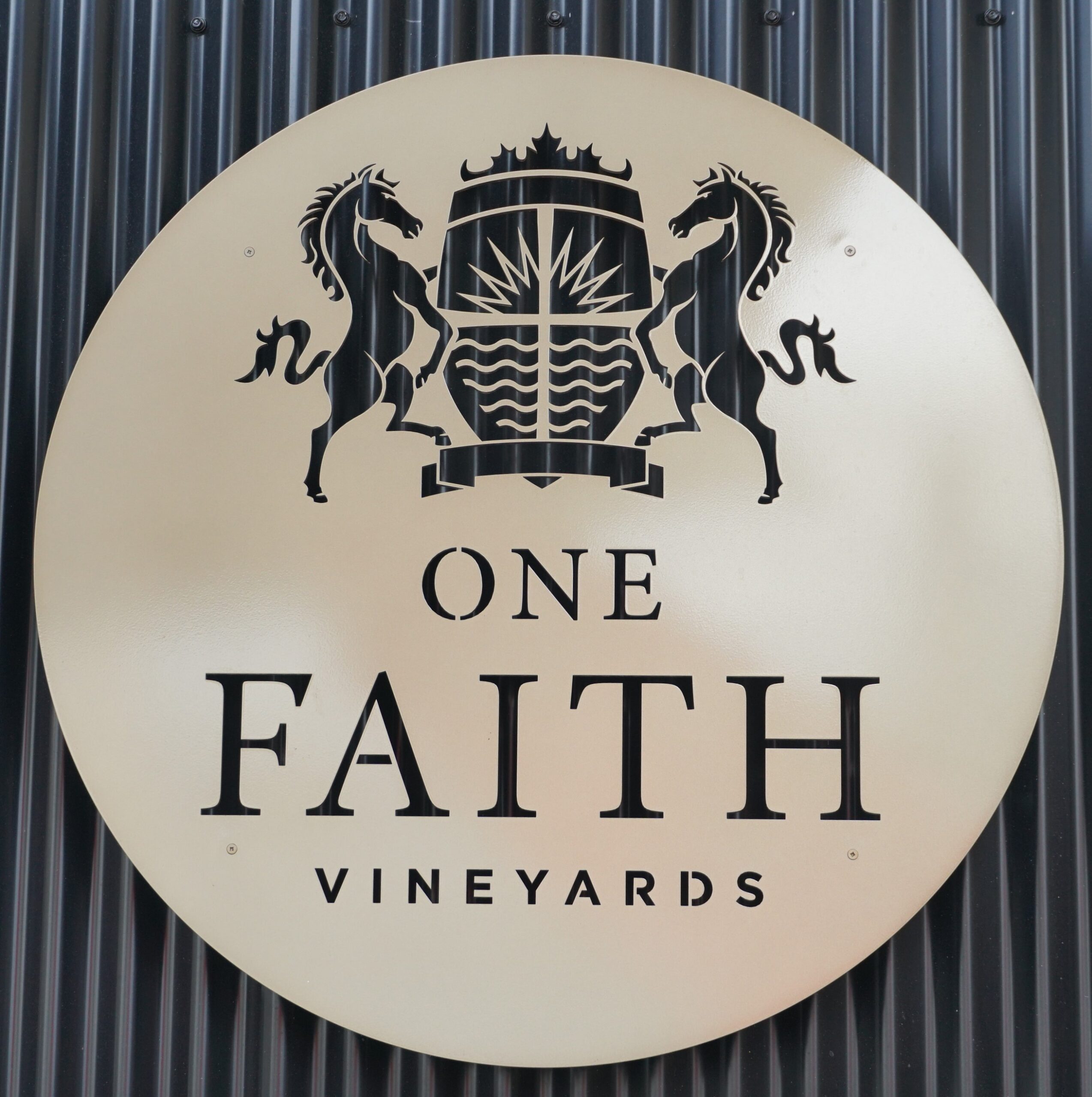 One Faith Winery: Faith & Courage - Advinetures.ca